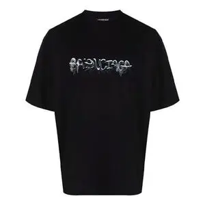 Balenciaga Slime Logo T-shirt Medium-fit - Black