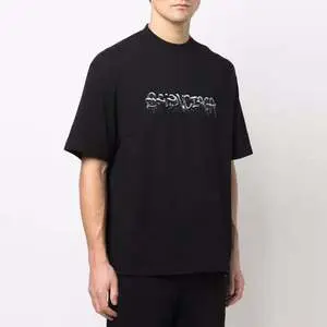 Balenciaga Slime Logo T-shirt Medium-fit - Black