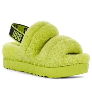 UGG Oh Fluffita Platform Sandals - Key Lime