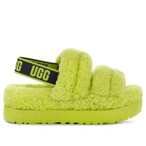UGG Oh Fluffita Platform Sandals - Key Lime