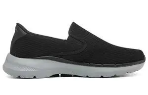Sketchers Go Walk 6 Anaglyph Slip-on Sneakers - Black/grey