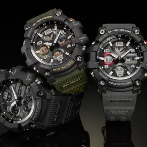 Casio G-shock Mudmaster 'black - Black/blue