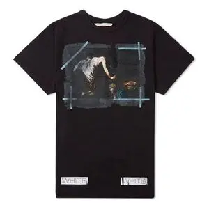 Off-White Caravaggio Annunciation Short Sleeve - Black