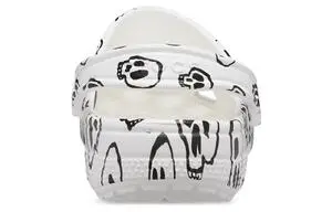 CROCS Classic Skull Print Clogs