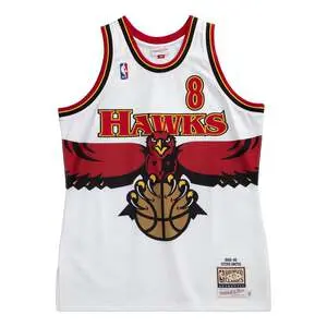 Mitchell & Ness X Nba Atlanta Hawks 1995-96 Steve Smith Jersey - White
