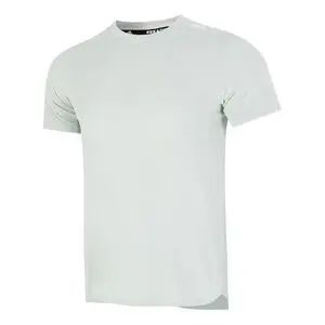 Adidas Solid Color Athleisure Casual Sports Round Neck Short Sleeve Flax Green T-shirt - Default Color