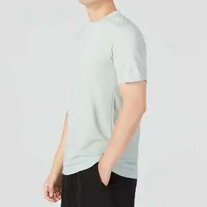 Adidas Solid Color Athleisure Casual Sports Round Neck Short Sleeve Flax Green T-shirt - Default Color