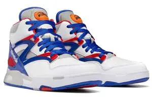 REEBOK Pump Omni Zone Ii "tricolor" High Top Sneakers - Blue/white