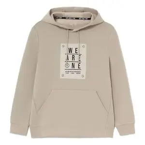 LI-NING Wade Series Printed Hooded Pullover - Brown