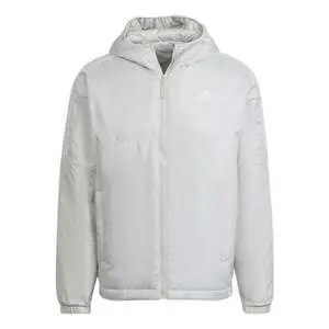 Adidas Insulated Hooded Jacket - White