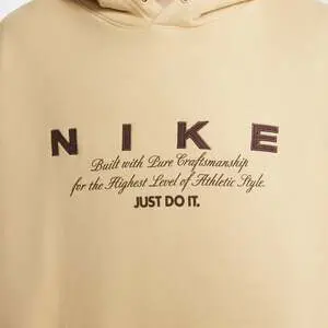 Nike Club Hoodie - Beige/brown
