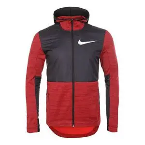 Nike Dri-fit Hooded Jacket - Red