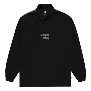 CONVERSE X Awake Ny Rugby Shirt Asia Sizing - Black