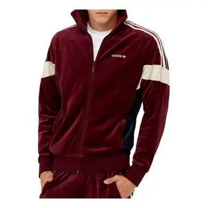 Adidas Originals Logo Track Jacket - Maroon