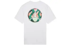 JORDAN Dna Printing Alphabet Large Logo Short Sleeve White - Default Color