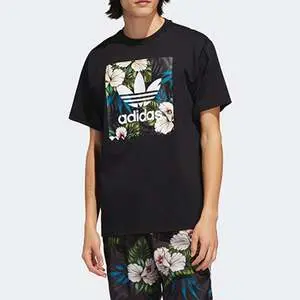 Adidas Originals Flowers Printing Short Sleeve