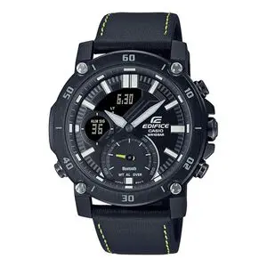 Casio Edifice Analog-digital Watch With Sapphire Crystal And Bluetooth - Black