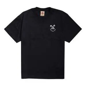 Nike Short Sleeve Casual Top - Black