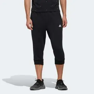 Adidas Ai Pt 34 3s Casual Sports Bundle Feet Cropped Pants - Black