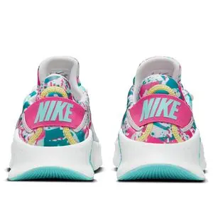 Nike Free Metcon 4 "graffiti Graphics" Athletic Sneakers - Grey/pink