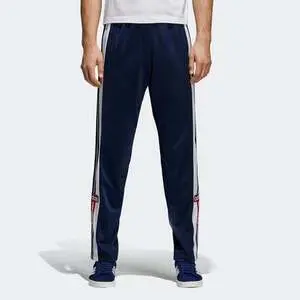 Adidas Originals Side Button Track Pants - Navy