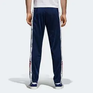Adidas Originals Side Button Track Pants - Navy
