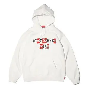 Supreme X Antihero Hooded Sweatshirt - White/red