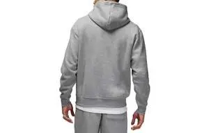 JORDAN Fleece Pullover Hoodie - Grey