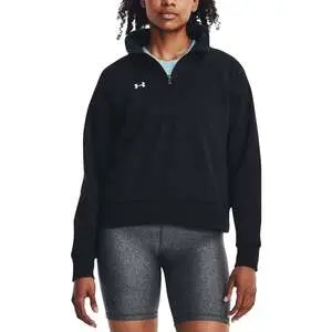 Under Armour Rival Fleece 1/2 Zip Sweatshirt - Black