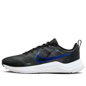 Nike Downshifter 12 'anthracite Racer Blue' Athletic Sneakers - Black/blue