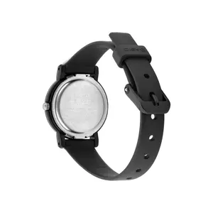 Casio Analog Quartz Watch With Leather Strap