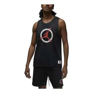 JORDAN Flight Mvp Mesh Jersey - Black