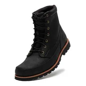 Timberland Attleboro 6 Inch Lace-up Boots - Black/orange