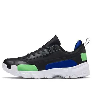 PUMA Trailfox Leather Sneakers - Black/blue/green