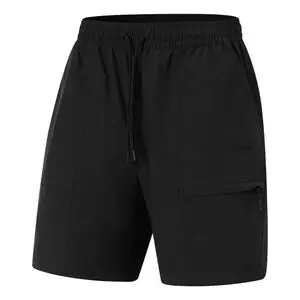 LI-NING Logo Waterproof Loose Fit Shorts - Black