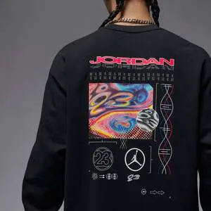 JORDAN Air Fearless Graphic Crewneck Sweatshirt
