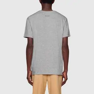 Gucci X Disney Donald Duck Printed Short Sleeve T-shirt