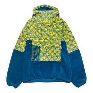 Nike Printed Polar Fleece Hooded Pullover - Green