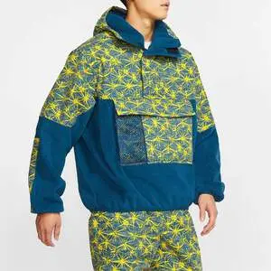 Nike Printed Polar Fleece Hooded Pullover