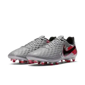 Nike Tiempo Legend 8 Academy Mg Athletic Soccer Cleats - Grey/orange