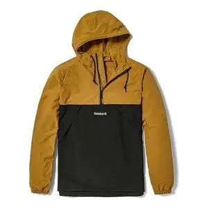 Timberland Pullover Windbreaker Jacket - Brown/black