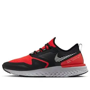 Nike Odyssey React 2 Shield Athletic Sneakers - Black/red