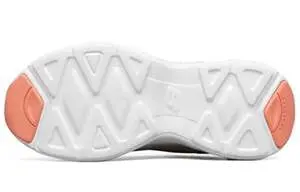 Sketchers D'lites Airy Sneakers - White/orange
