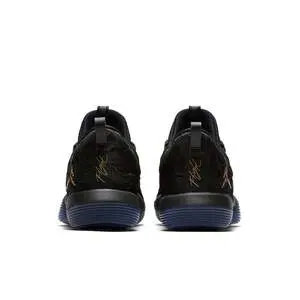 JORDAN Air Superfly 2017 Low Athletic Sneakers - Black/gold