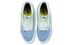 VANS Sandy Liang X Sk8-hi 38 Dx "sandy Cheeks" High Top Sneakers - Blue/green