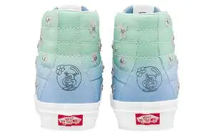 VANS Sandy Liang X Sk8-hi 38 Dx "sandy Cheeks" High Top Sneakers - Blue/green