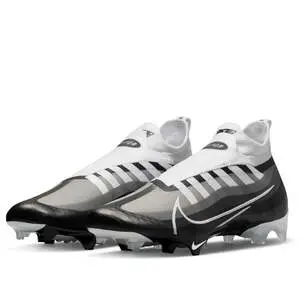 Nike Vapor Edge Elite 360 Flyknit Athletic Cleats - Black/white/gray