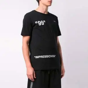 Off-White Ice Man" Short Sleeve T-shirt
