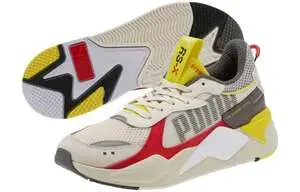 PUMA Rs-x Bold Sneakers - Cream/yellow/red