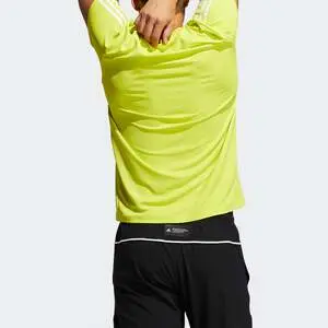 Adidas H.rdy 3s Tee Short Sleeve Training Shirt - Yellowgreen